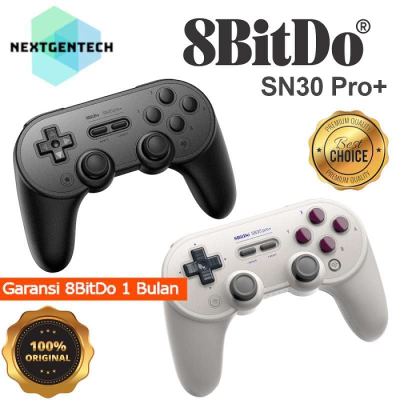 Jual 8BitDo SN30 Pro Plus Bluetooth Gamepad Wireless Controller Switch ...