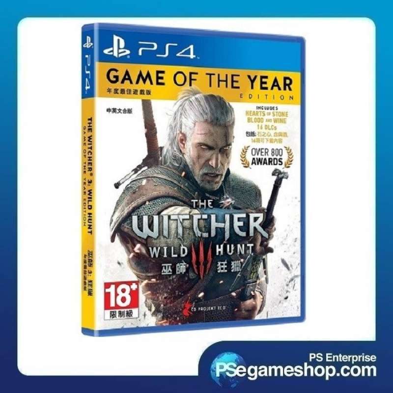 Jual Ps4 The Witcher 3: Wild Hunt [Game Of The Year Edition] Reg 3 di ...