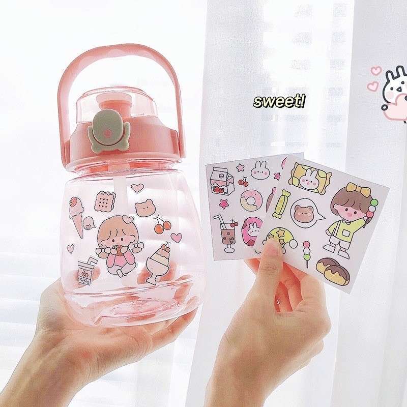 Jual Sticker Pack Isi 4 Lembar Cute Girl Japan Style Stiker Lucu ...