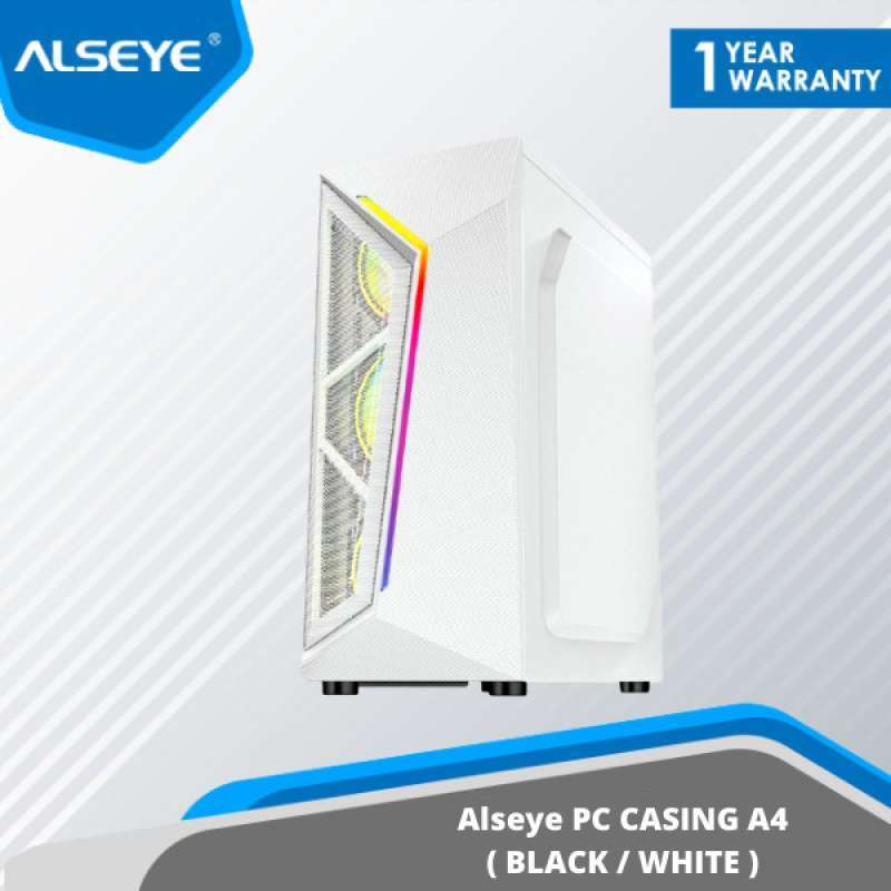 Jual Alseye Pc Casing Gaming Case A4 Putih Promo di Seller Chalga Store ...