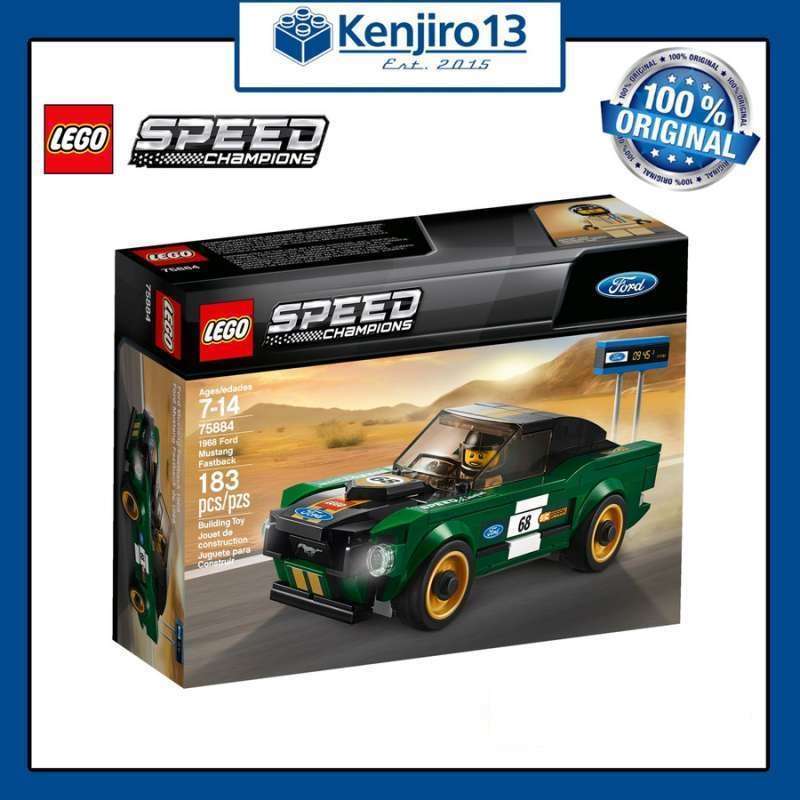 Jual Lego Speed Champions 75884 1968 Ford Mustang Fastback di Seller ...