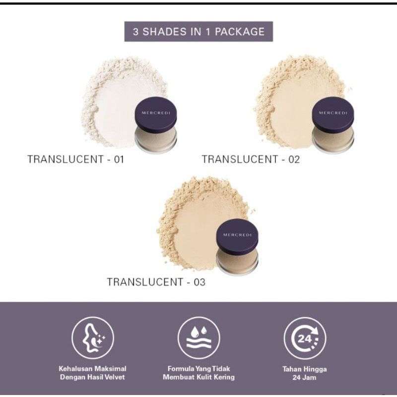 Jual Mercredi - Poudre D'essence Couture (translucent Powder) Di Seller ...