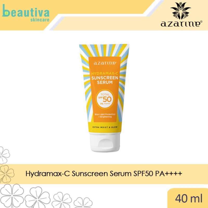 Jual Azarine Hydramax-C Sunscreen Serum SPF50 PA++++ 40ml di Seller ...