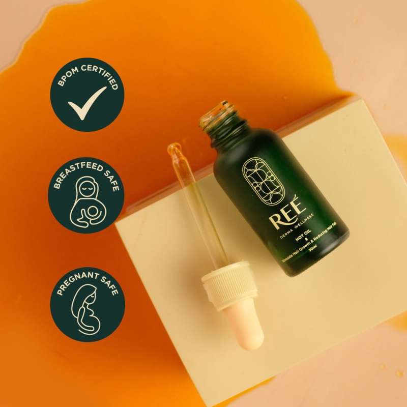 Promo Ree Derma Wellness Hot Oil Hair & Scalp Treatment - 100ml Diskon ...