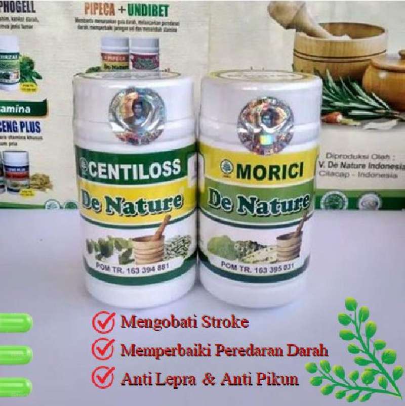 Jual Obat Struk Stroke Strok Syaraf Kejepit Ampuh Centilos Morici De ...