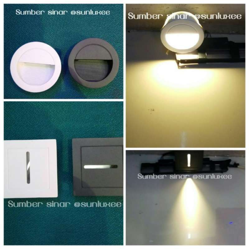 Jual lampu dinding tangga led 3 watt 220 v di Seller SENTRA ELEKTRONIC ...