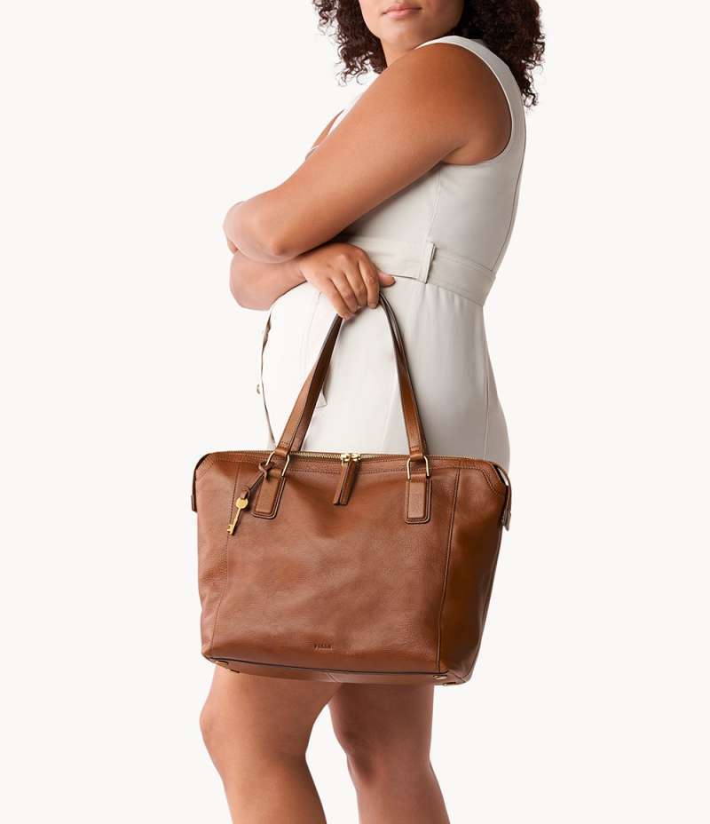 Promo Tas Wanita Fossil Jacqueline Tote Bag Diskon 48% Di Seller Jnk ...