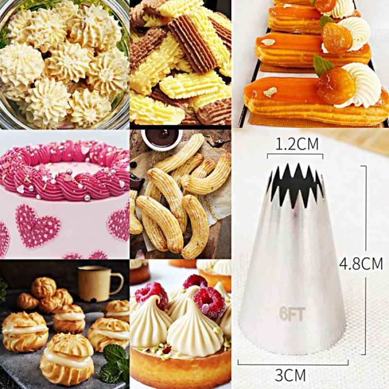Jual SPUIT NO 6FT SPUIT KUE SAGU KEJU KUE SEMPRIT SUS ECLAIR KERING ...