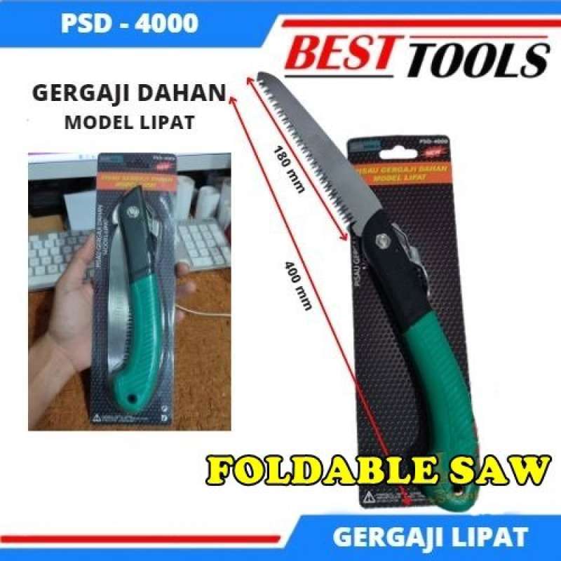 Jual Gergaji Kayu Lipat BESTTOOLS Folding Saw 15inch Fast Cut Geraji ...