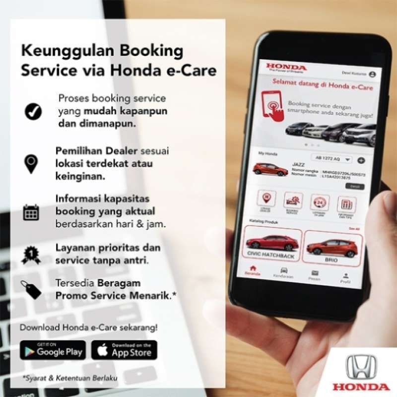 Jual Perawatan Berkala 10.000 km - All New Honda HR-V Turbo di Seller ...