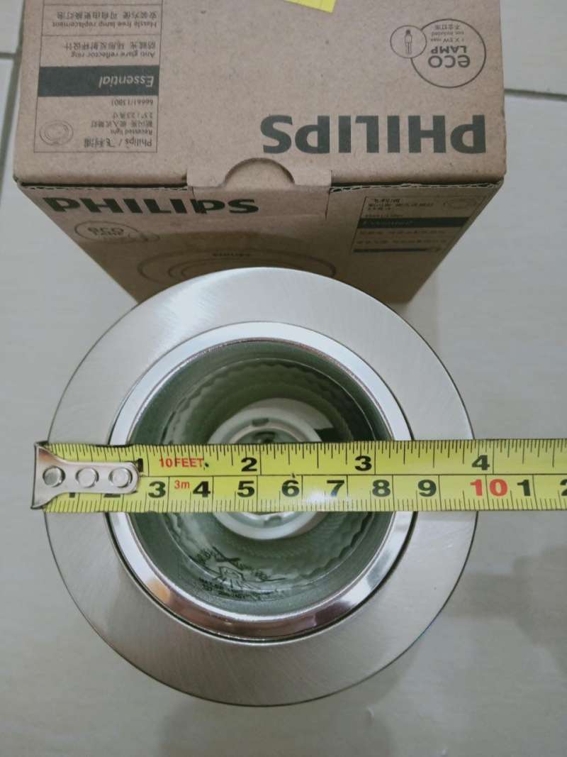 Jual Fitting Lampu Downlight 2,5 Philips Essential Spotlighting Di ...