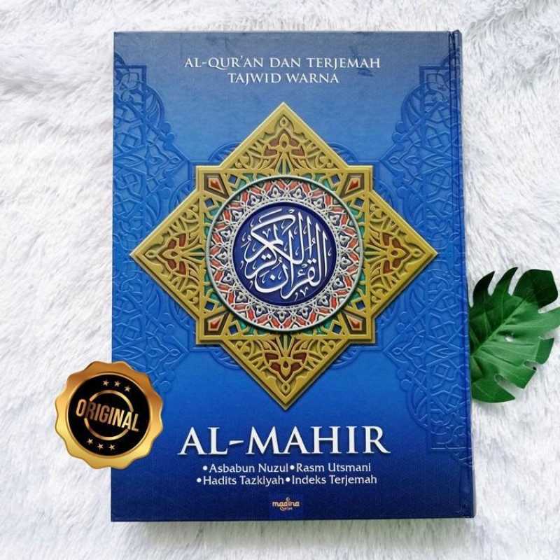 Jual Al-Quran Dan Terjemah Tajwid Warna Al-Mahir HC A4 di Seller Toko ...