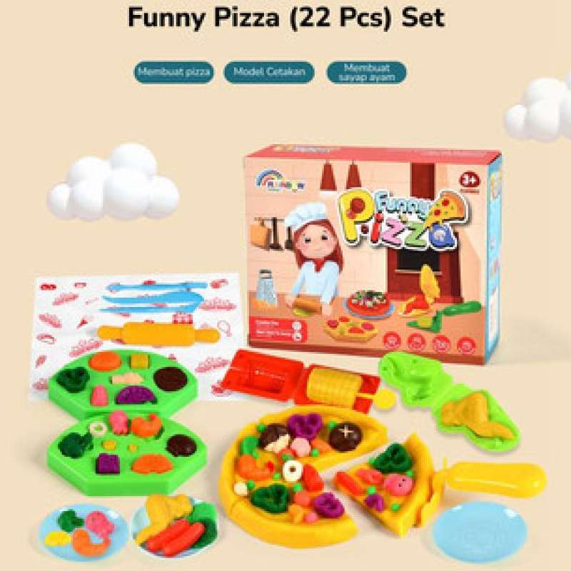 Jual Mainan Diy Play-doh Set 24 Pcs (seri Makanan) Di Seller Belikalagi ...