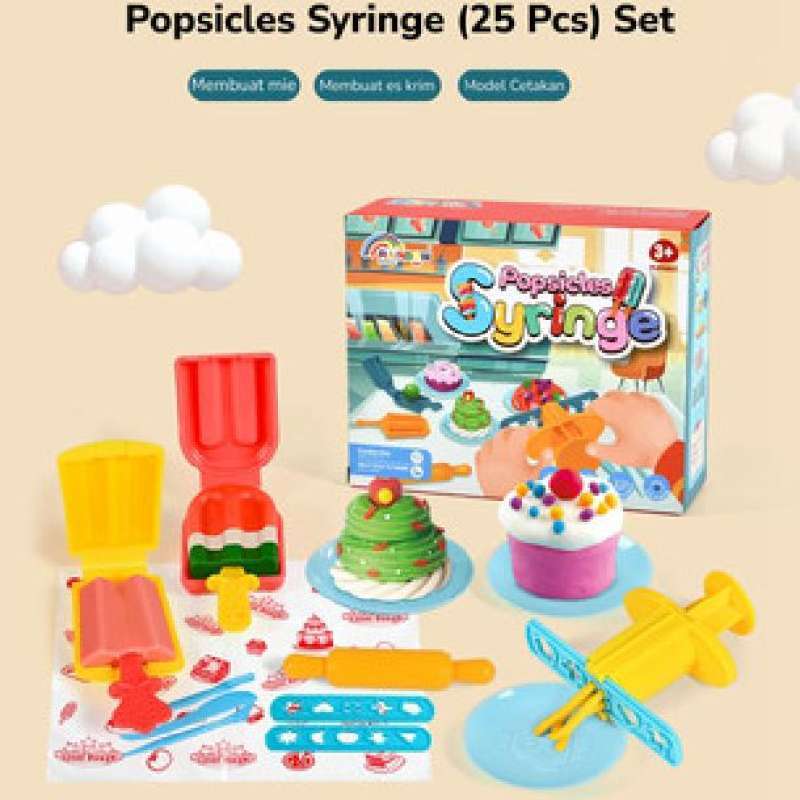 Jual Mainan Diy Play-doh Set 24 Pcs (seri Makanan) Di Seller Belikalagi ...
