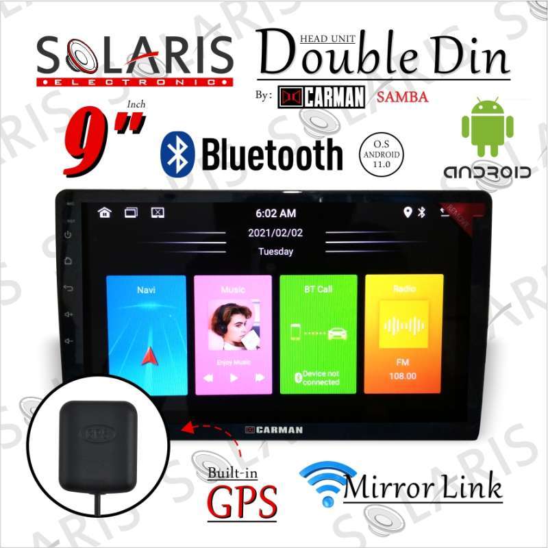 Jual Head Unit Double Din Carman Samba Terbaru Dengan Harga Termurah Di