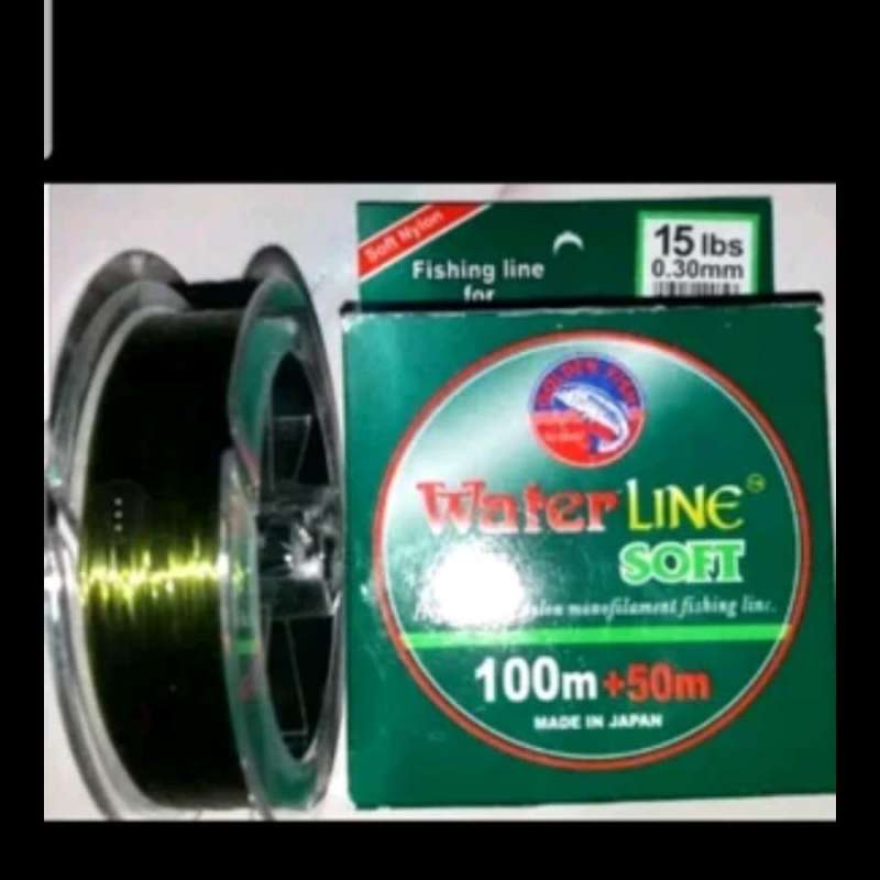 Jual Senar Pancing Waterline Goldenfish Soft Hijau 150 M Di Seller ...