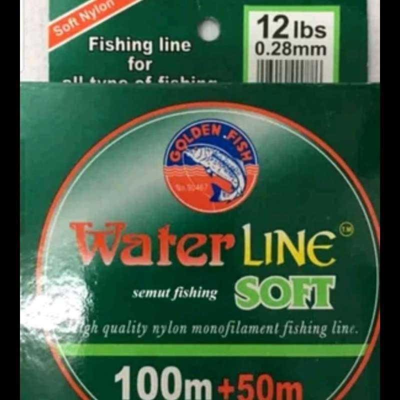 Jual Senar Pancing Waterline Goldenfish Soft Hijau 150 M Di Seller ...