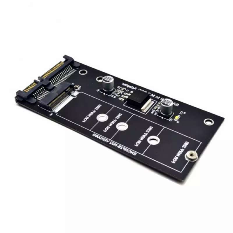 Promo Adapter Converter Ssd M.2 Sata To Sata 3 Ssd Rev 2 High Capasitor ...