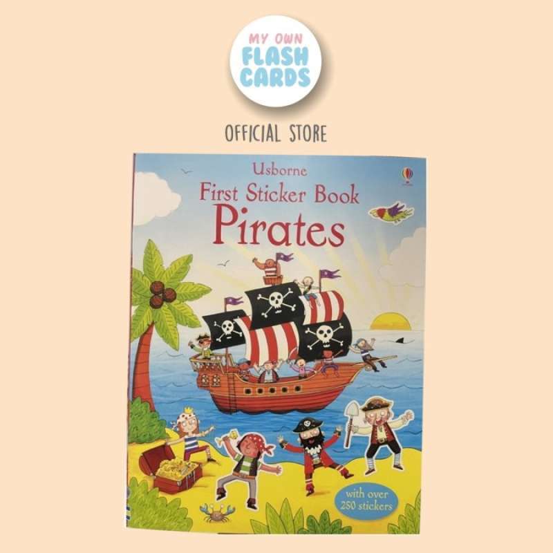 Jual USBORNE PIRATES FIRST STICKER BOOK IMPORTED ACTIVITY BUKU STIKER ...