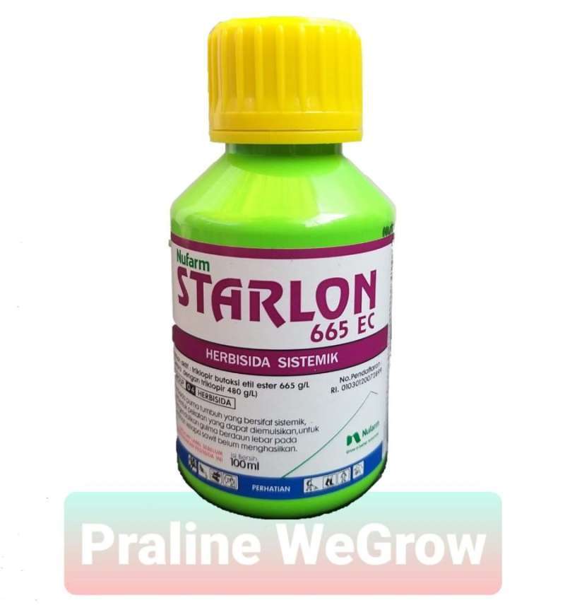Jual Obat Pembasmi Gulma Starlon 665 EC 100 ml Nufarm Herbisida ...