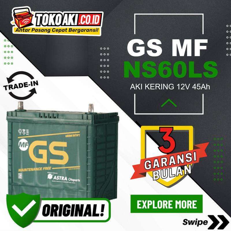 Jual Aki Wuling Cortez - GS Astra MF NS60LS / 46B24LS - 45Ah 12V di Seller TokoAki Official ...