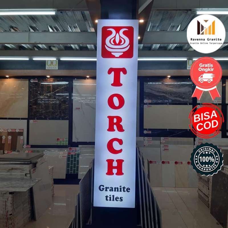 Jual Granit Lantai Torch 80x80 Full Body Glass Lv824 Free Ongkir Di ...