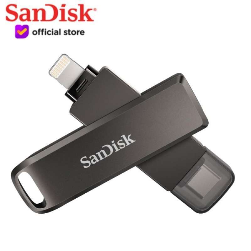 Jual SanDisk iXpand Luxe 128GB Flash Drive OTG Lightning and Type-C di ... Jual SanDisk iXpand Luxe 128GB Flash Drive OTG Lightning and Type-C di ...