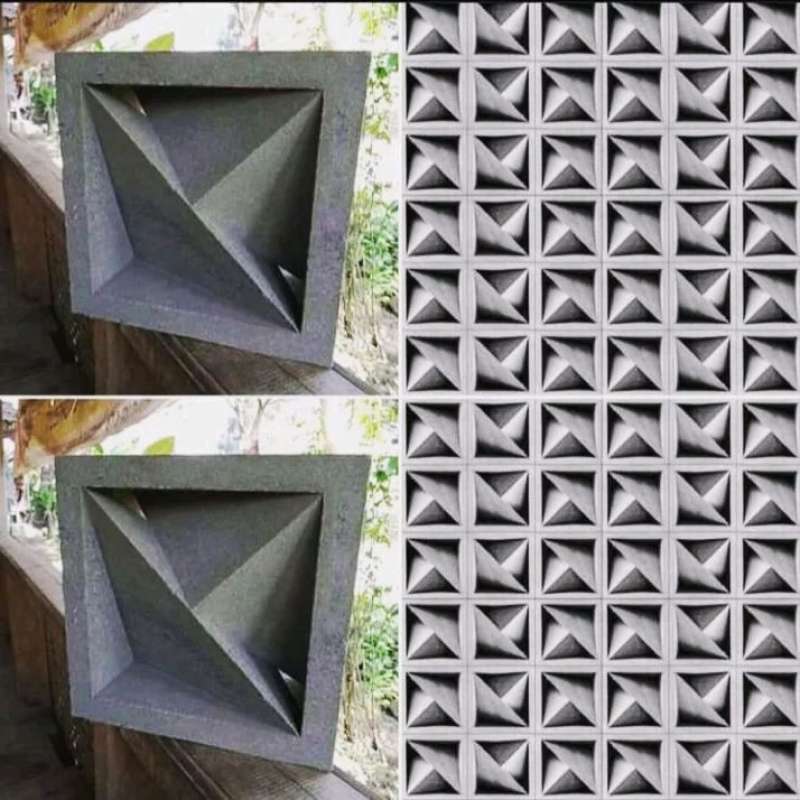 Jual Roster Beton/loster Beton/ventilasi Udara Motif Arrow Di Seller ...