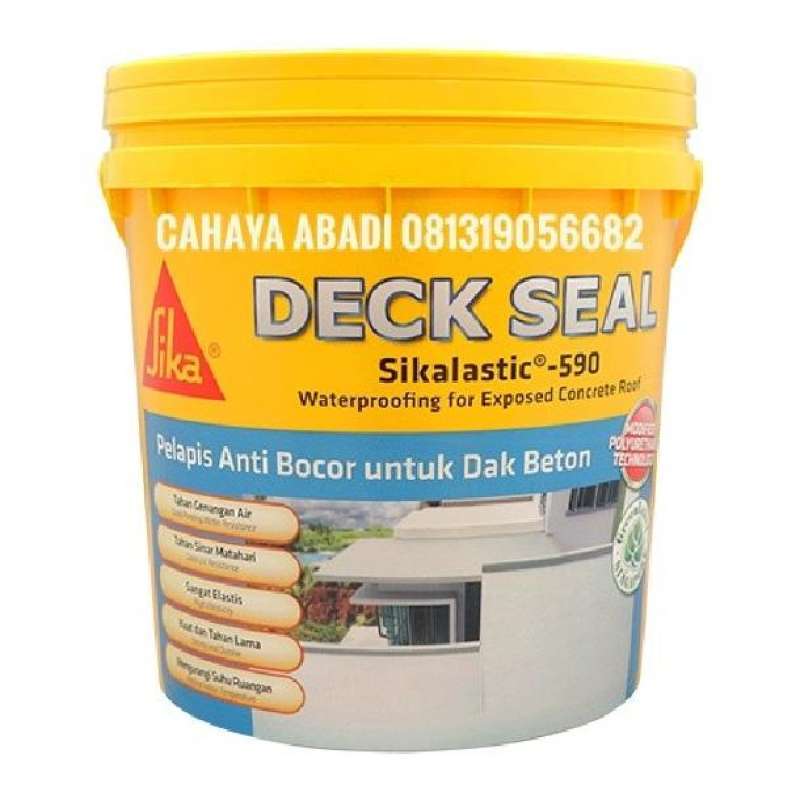 Jual Sika Deck Seal | Deckseal Sikalastic 590 Galon 4kg Putih Di Seller ...