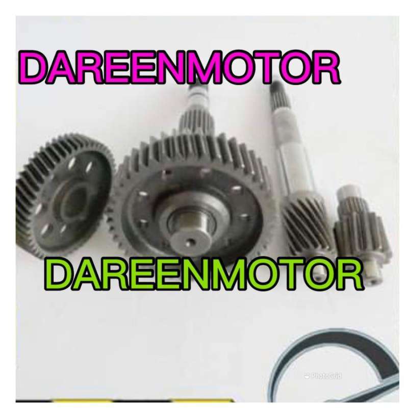 Jual GIGI GEAR RASIO SET+AS RODA BELAKANG HONDA PCX 160 LOSSPACK di ...