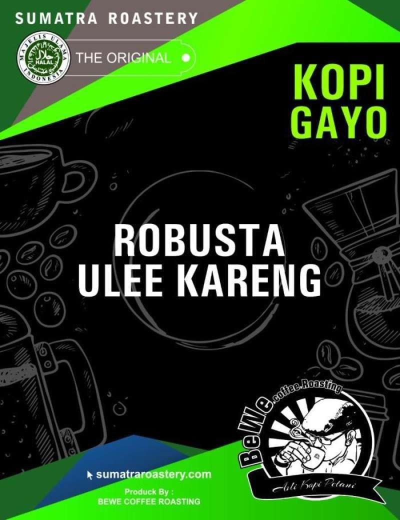 Jual KOPI ROBUSTA ULEE KARENG 500 GR | SUMATRA ROASTERY | KOPI GAYO ...