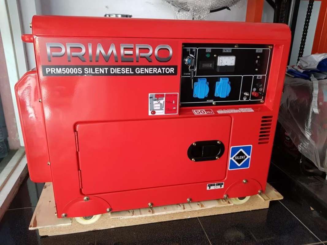 Jual Generator / Genset Silent Diesel / Solar 5000 VA / 5 KVA PRIMERO ...