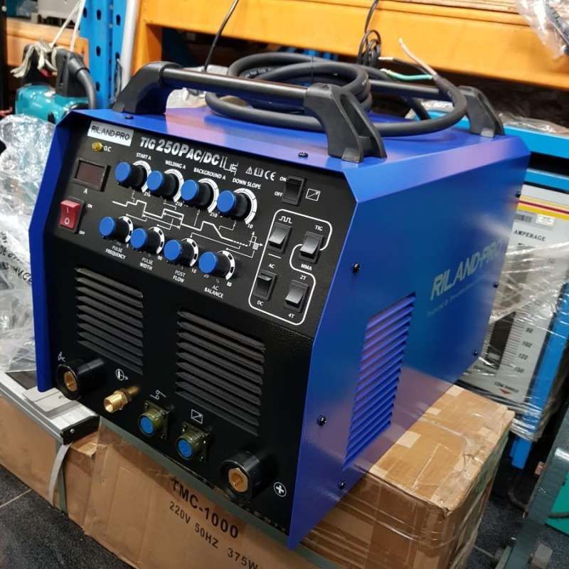 Jual Mesin Las Tig Aluminium 250 A (ac/dc) Riland Pro Tig 250 P Ac / Dc ...