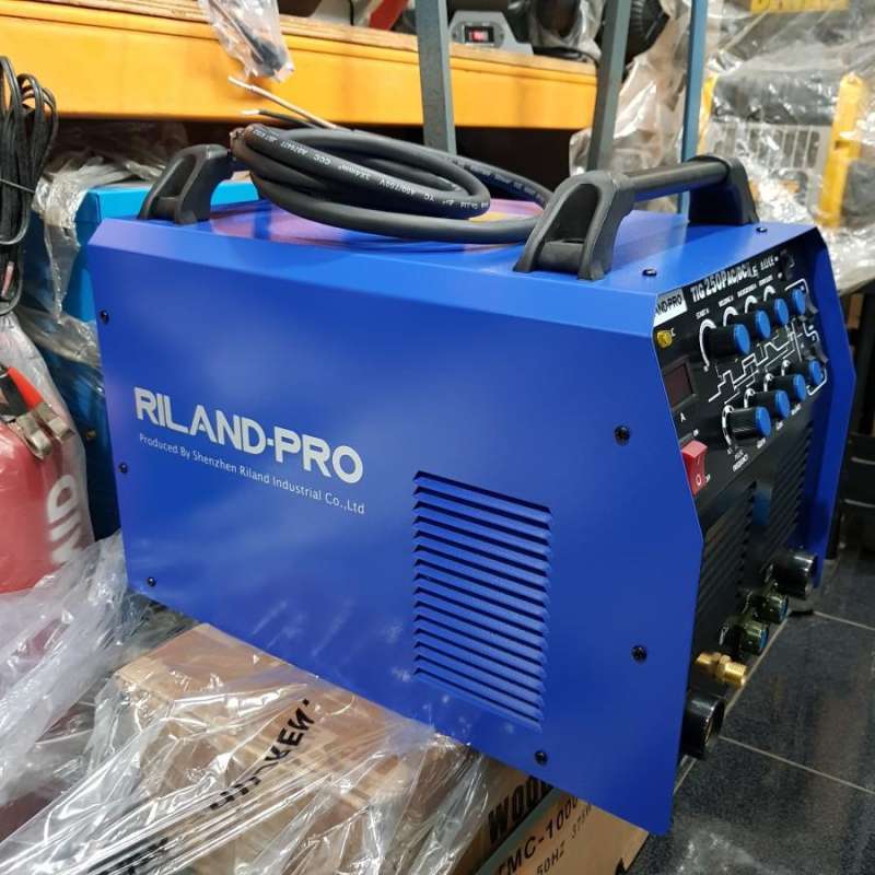 Jual Mesin Las Tig Aluminium 250 A (ac/dc) Riland Pro Tig 250 P Ac / Dc ...