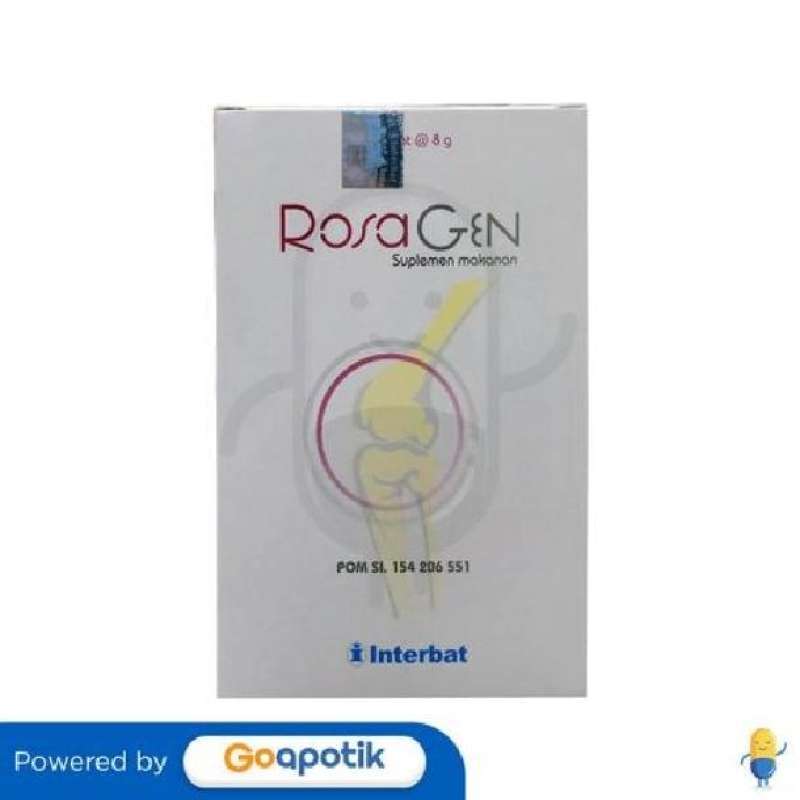 Jual ROSAGEN 8 GRAM BOX 15 SACHET di Seller Cv. Apotek Merapi Mandiri ...