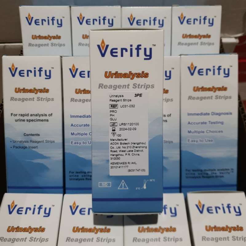 Promo Verify 3P Isi 100 Strip / Urine Test 3P Verify Diskon 17% di ...