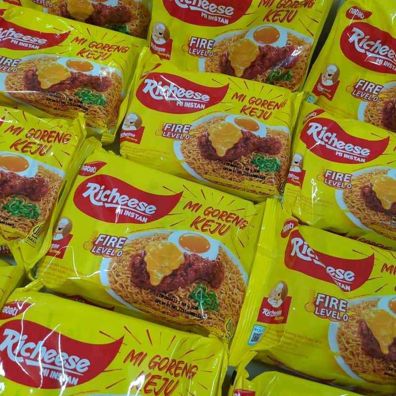 Jual Mie Richeese keju level 0 karton di Seller Shinta modish ...