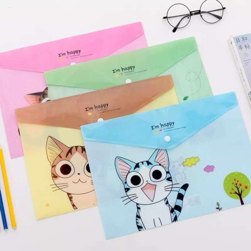 Jual Map File / File Folder / Map Dokumen / Document Holder Motif Cat ...