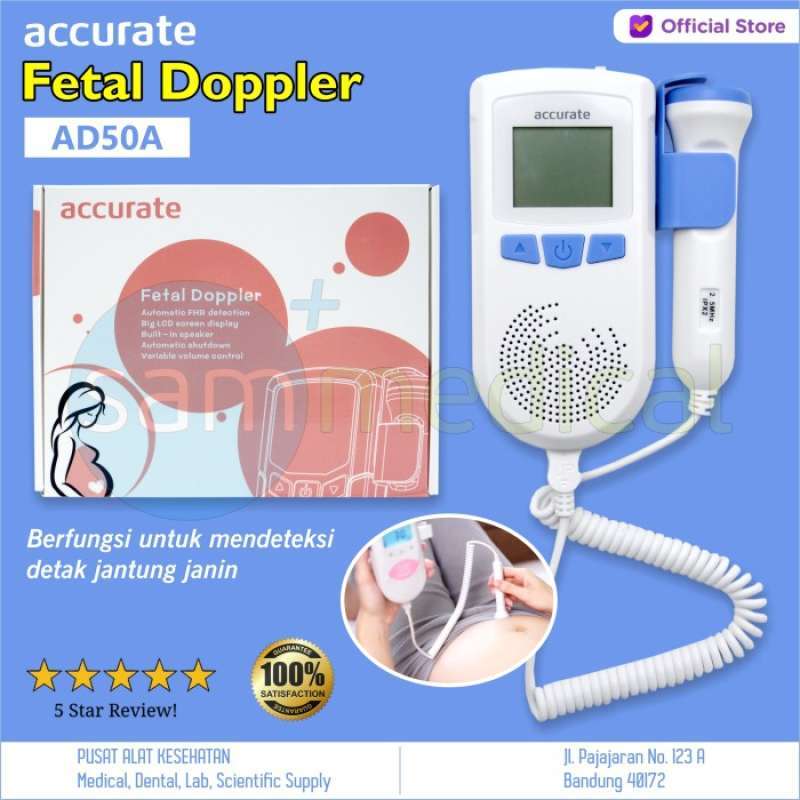 Jual Accurate Fetal Doppler Lcd Atau Alat Deteksi Detak Jantung Janin ...