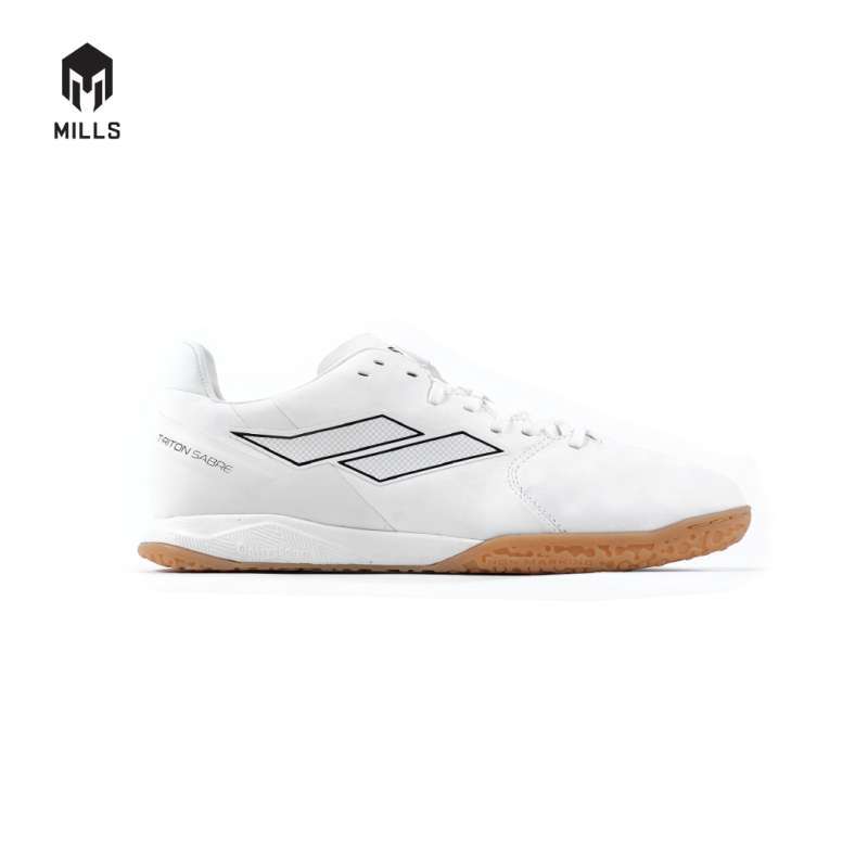 Promo MILLS Sepatu Futsal T-RITON SABRE IN White/Black 9400402 Diskon ...