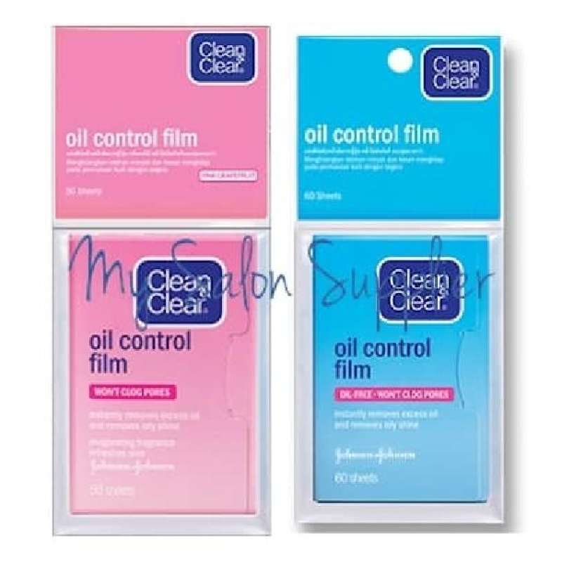 Jual Clean & Clear / Clean and Clear Oil Control Film Kertas Minyak ...