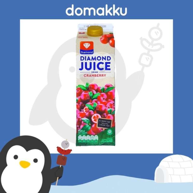Jual Diamond Juice Cranberry(Jus Buah Cranberi) 946ml, Jus Siap Minum ...