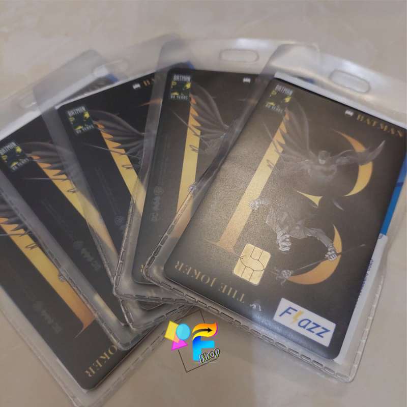 Jual Kartu eMoney eToll Flazz BCA gen 1 edisi Batman Limited Black di ...