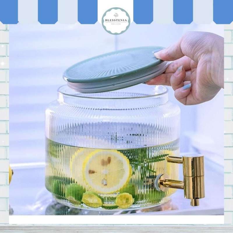 Jual Dispenser Air Portable Large Capacity Fruit Lemon Juice Water Tank ...