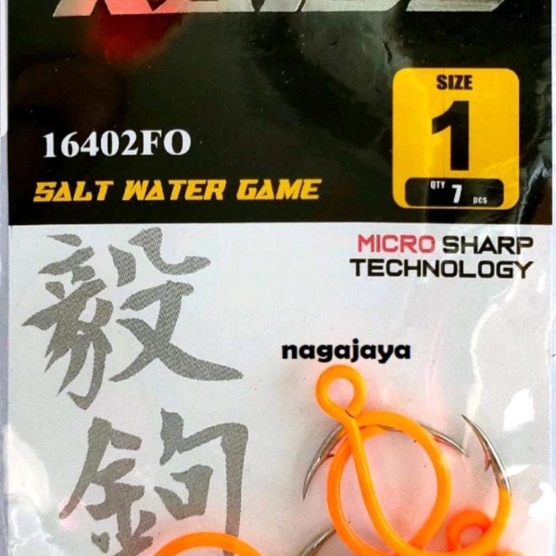 Promo Mata kail pancing mata kail hammer head kaiju 16402 FO Diskon 23% ...