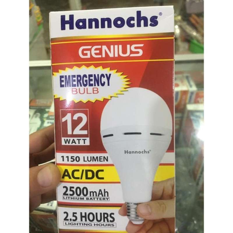 Jual Lampu Ac/dc Emergency Hanoch Genius 12 Watt Di Seller Toko Listrik ...