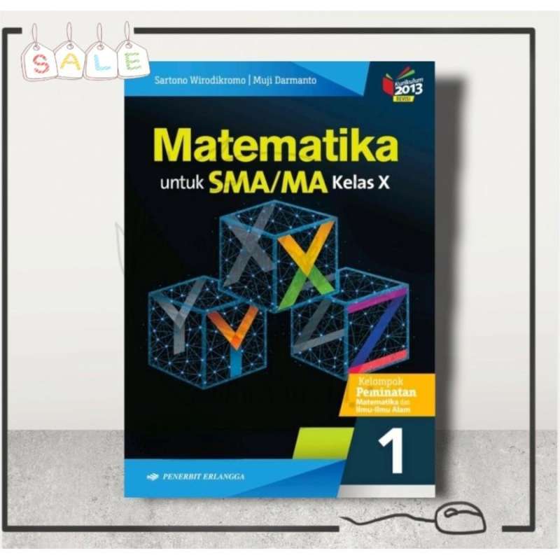 Jual BUKU MATEMATIKA XYZ PEMINATAN SMA/MA KELAS X k13 REVISI ERLANGGA di Seller BukuNur.Id ...
