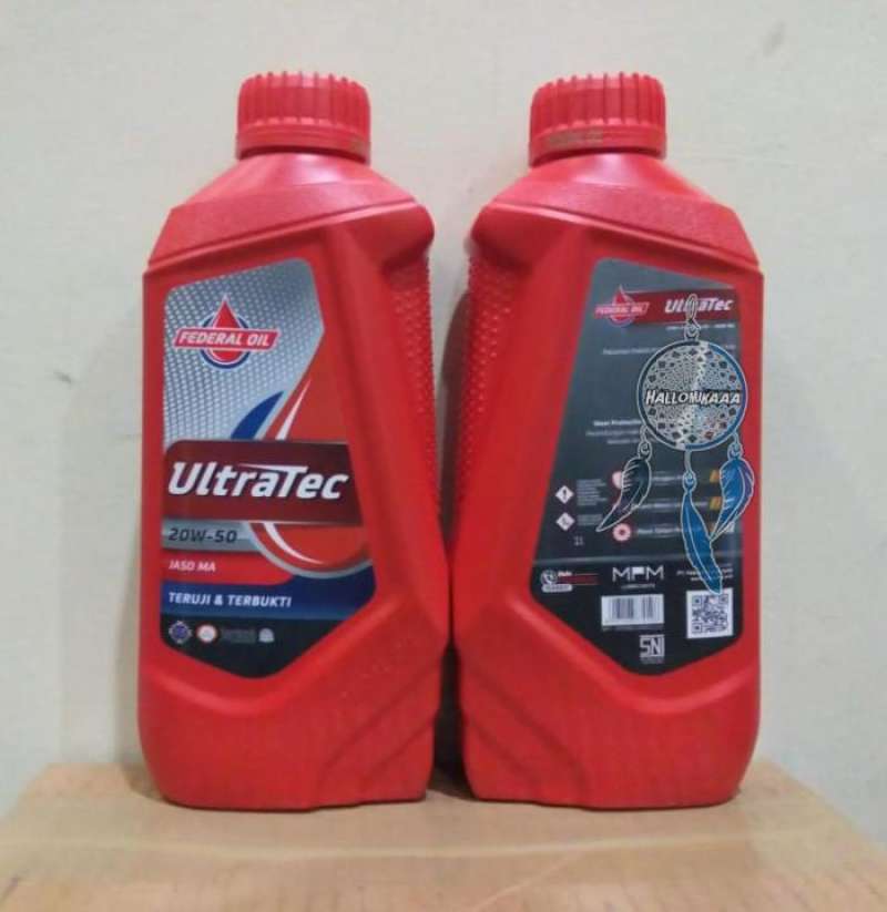 Jual Federal Oil, Ultratec 4T Sae 20/50 1 Liter (Dijamin Asli) di ...