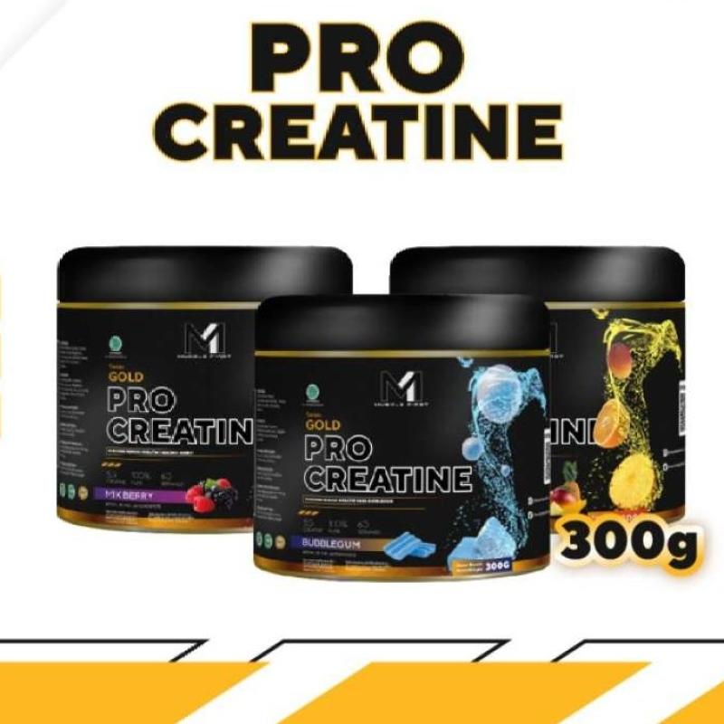 Promo M1 Pro Gold Creatine Murni Efektif Membentuk Otot Tebal & Berat ...