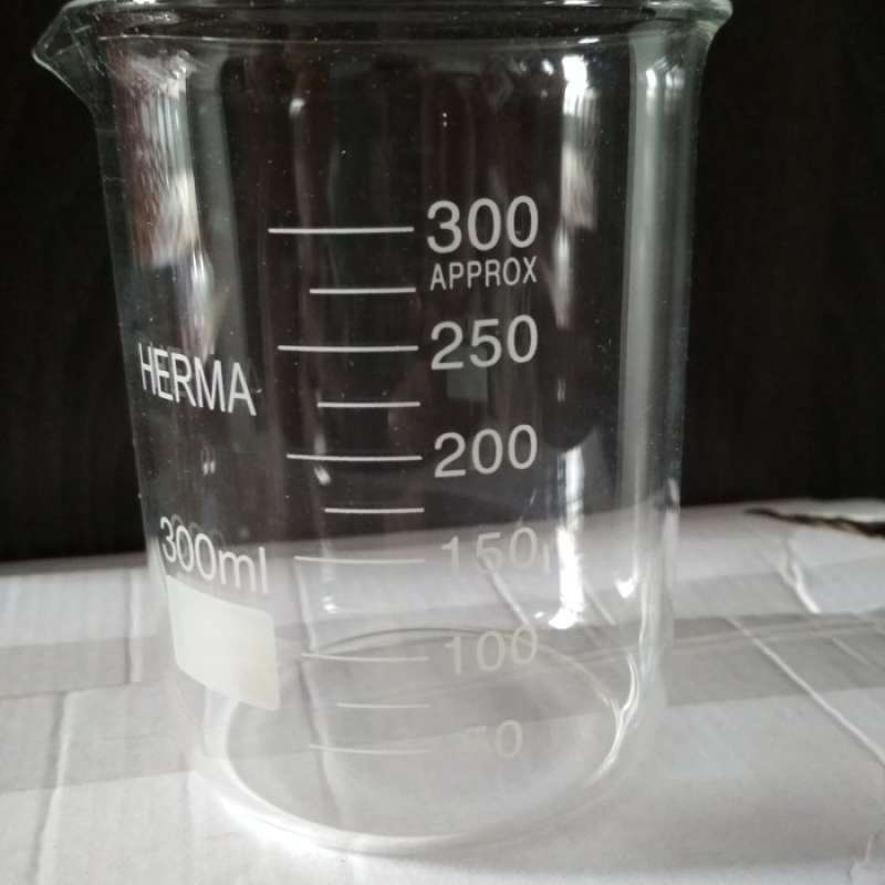Promo Beaker Glass 300 Ml/Gelas Kimia Kaca Kapasitas 300 Ml ...